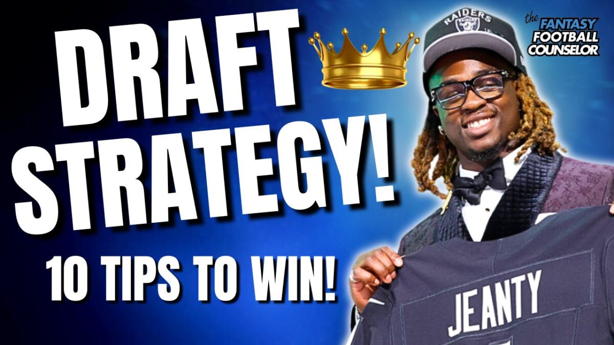 Fantasy Football Draft Strategy 2026 | Top 10 Tips To Dominate