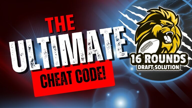 Fantasy Football Draft Kit | 16 Rounds Draft Solution